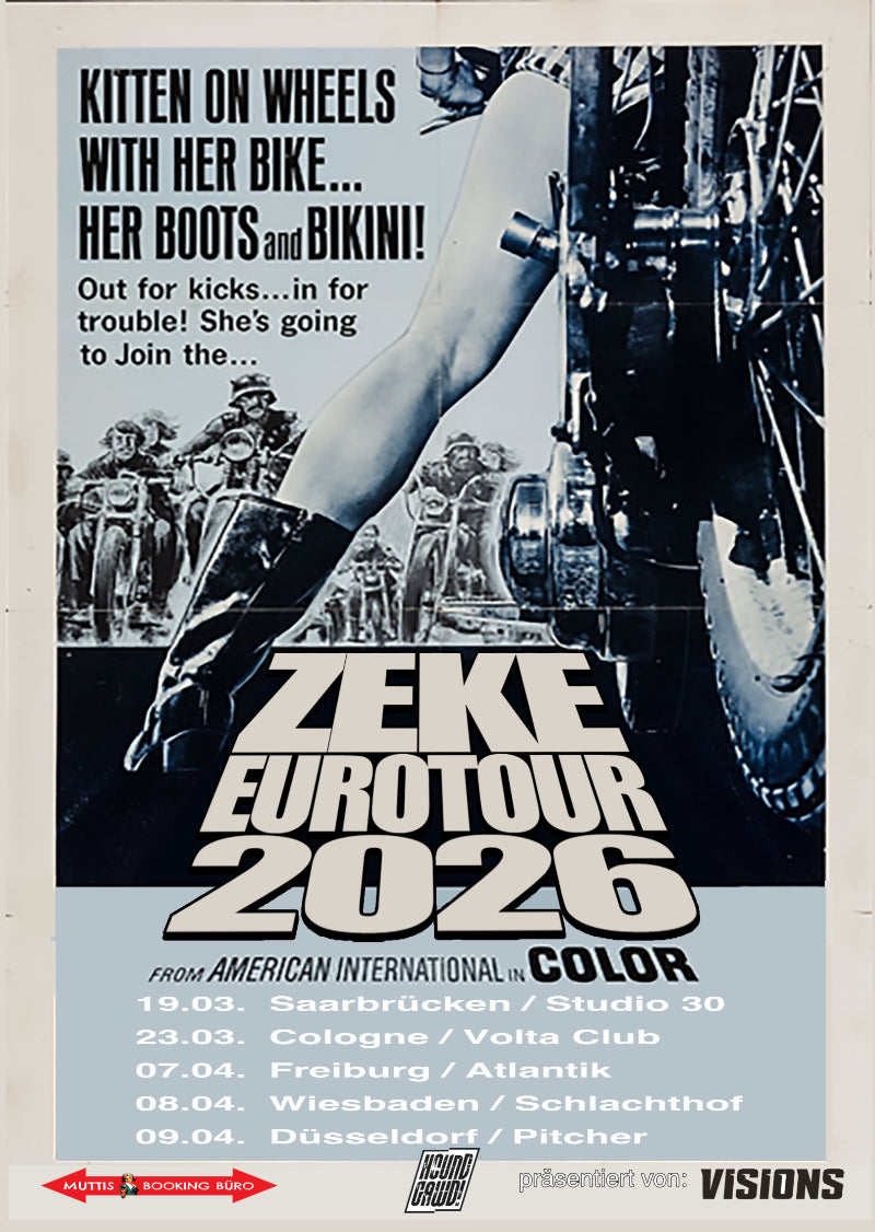 ZEKE Tour 2026 – Punk Rock Legends Return to Germany